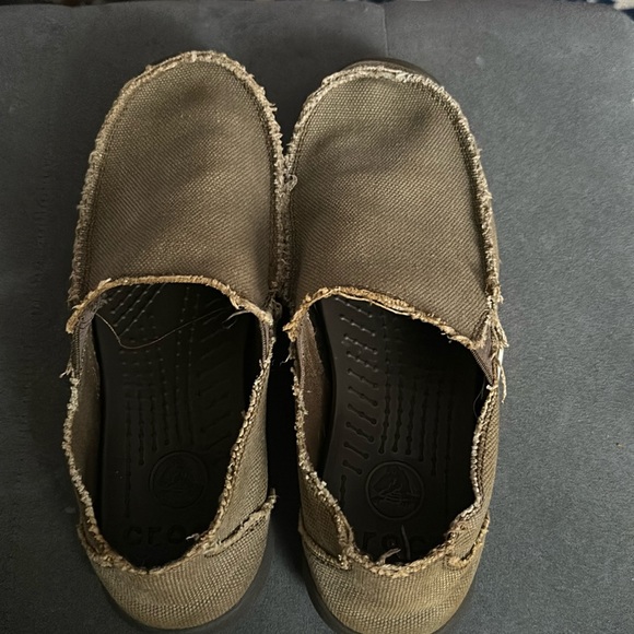 CROCS | Shoes | Canvas Crocs Size M8 | Poshmark